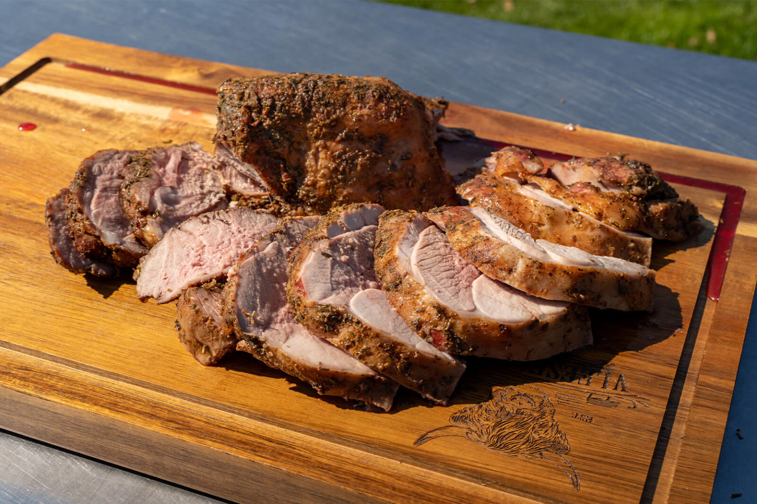 Lamsbout bereiden op de barbecue - VleesFanaat